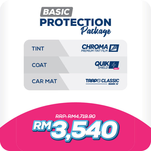 BMW 3 Series GT (2013-2018) Basic Protection - MTSB
